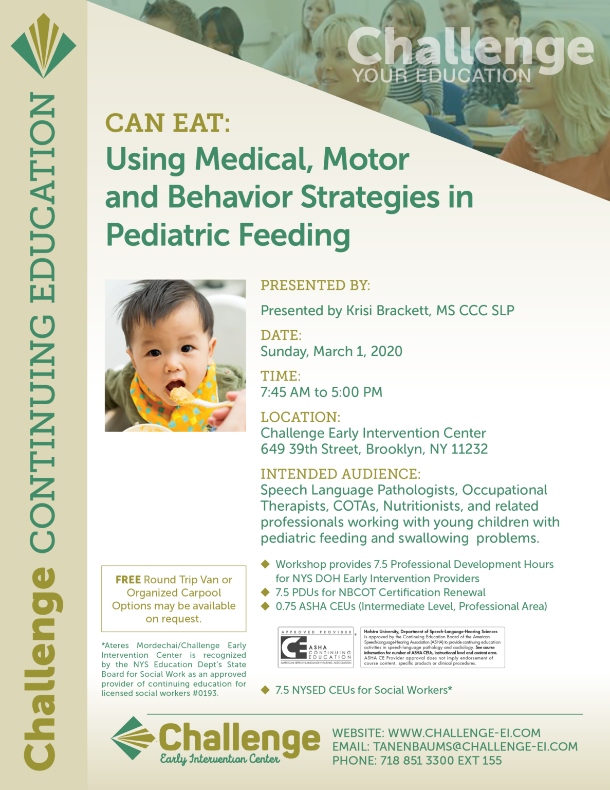 CAN EAT: Using Medical, Motor and Behavior Strategies in Pediatric ...