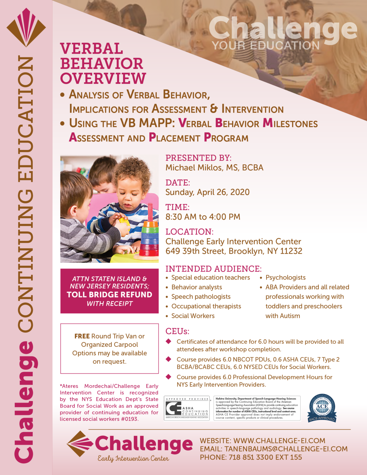 VB-MAPP: An Overview of the Verbal Behavior Milestones Assessment and ...